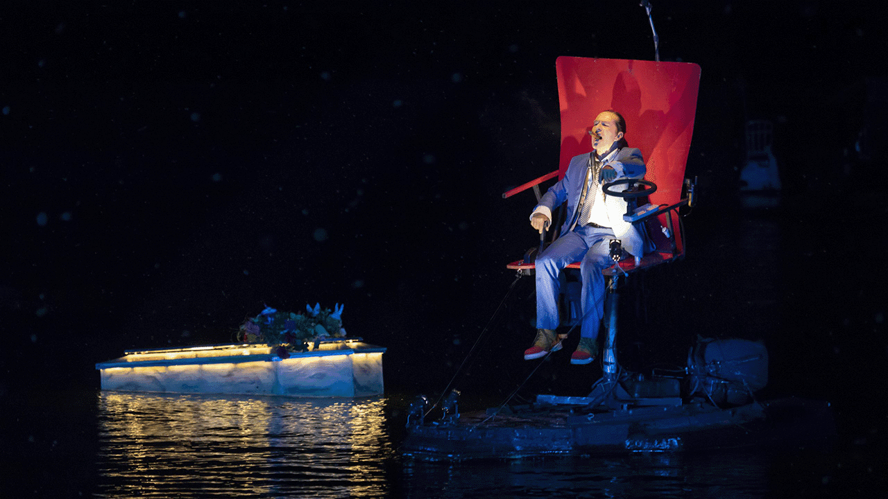 "Effraction Nocturne" | spectacle sur l'eau par la compagnie ilotopie
